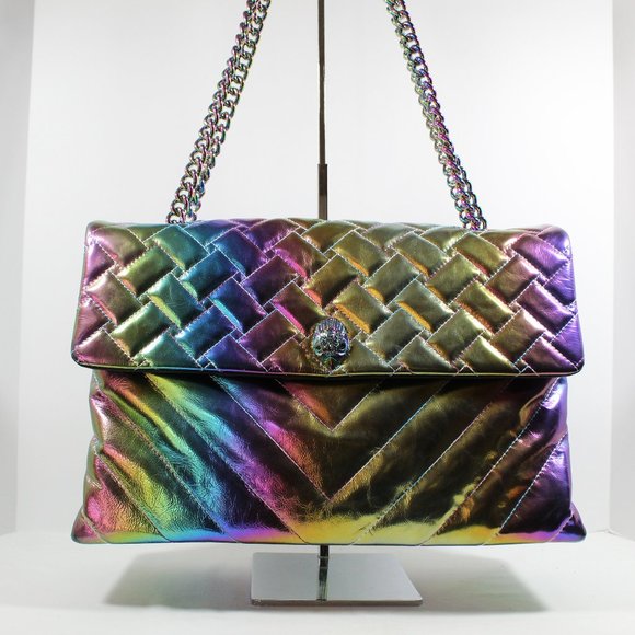 Kurt Geiger | Bags | Kurt Geiger Kensington Xxl Rainbow Leather ...